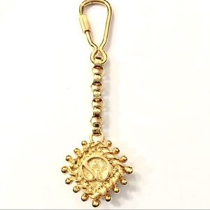 St. John | Accessories | St John Vintage Rhombus Studs Pearl Logo Key ...